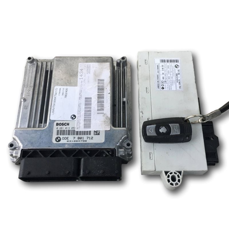 ECU Engine Complete Start Kit BMW E90 E91 330d 7801712 Bosch 0281013253 ...