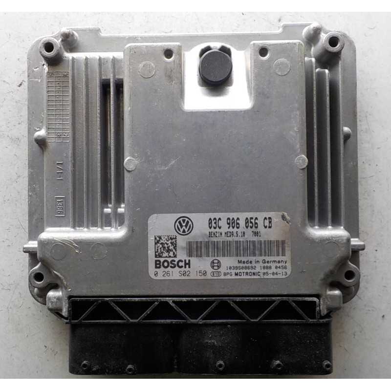 MOTOR UNIDAD DE CONTROL ECU 03C906056CB VW Bosch 0261S02150