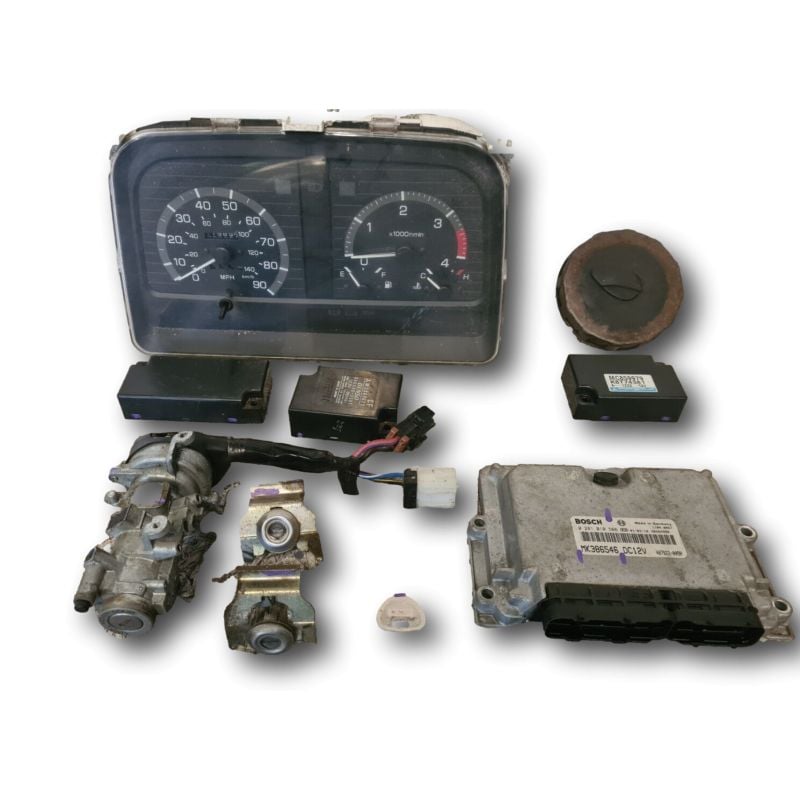 ECU Engine Complete Start Kit MITSUBISHI CANTER 3.0 DIESEL 123 2001 ...
