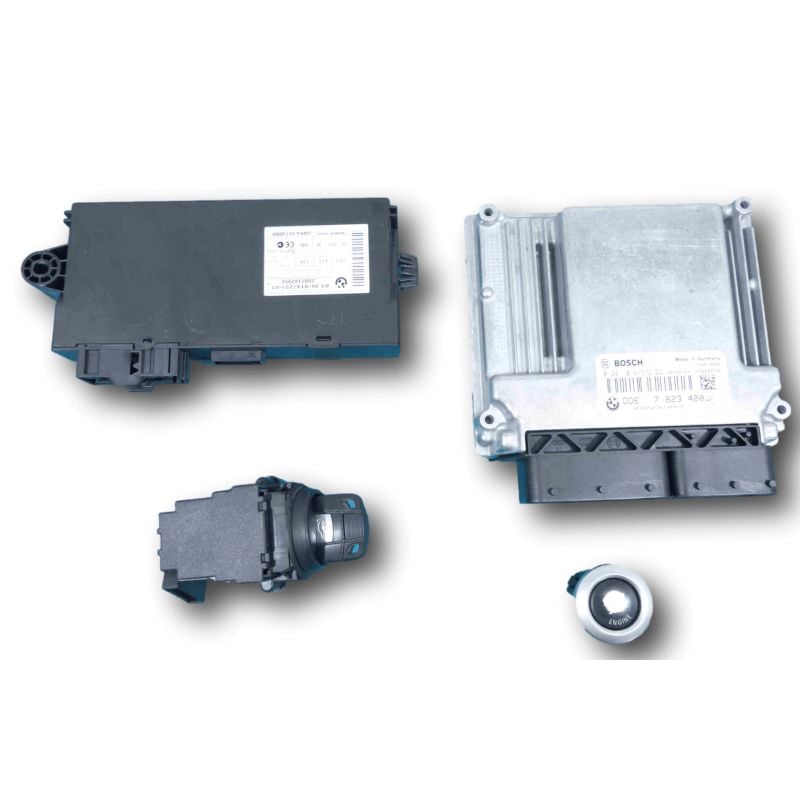 ECU Engine Complete Start Kit BMW E60 E61 LIFT 2.0D 299,99 PLN ref ...