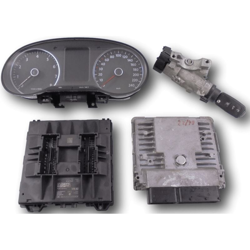 ECU Engine Complete Start Kit VW POLO V 6R ref 03F906070GF, 6R0937087M ...
