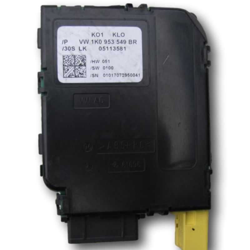 STEERING CONTROL MODULE AUDI SEAT VW SKODA 1K0953549BR 1K0953549CC