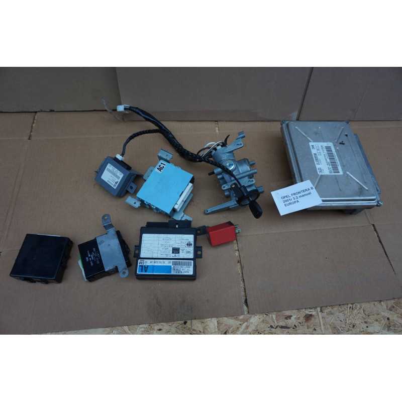 ECU Engine Complete Start Kit OPEL FRONTERA B 3.2 V6 ref 8122028590