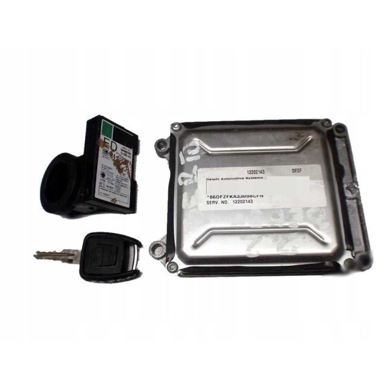 ECU Engine Complete Start Kit OPEL ASTRA ZAFIRA 12202143 dfzf