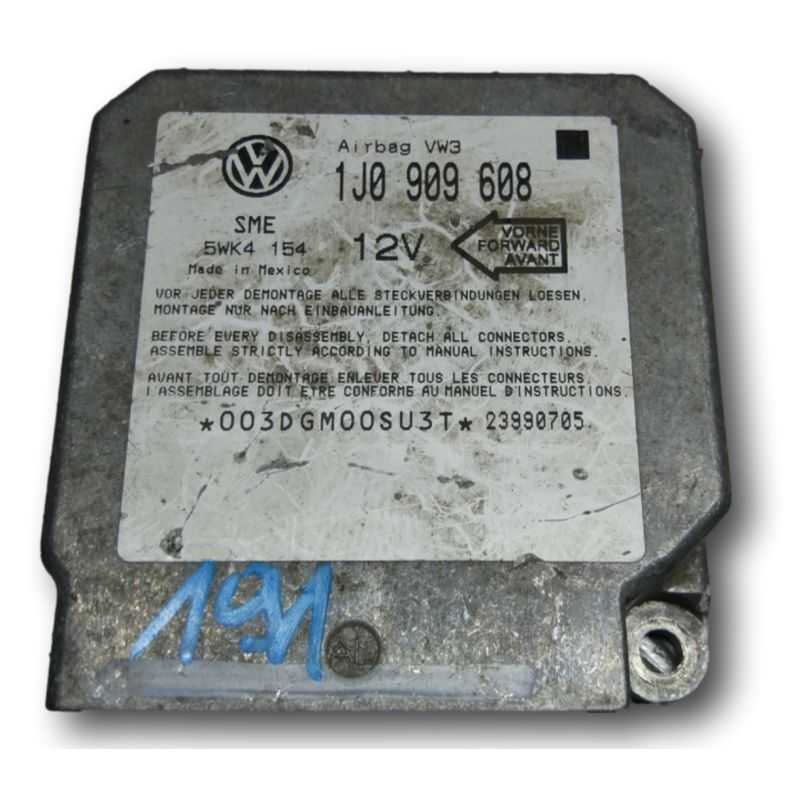 ECU AIRBAG MODULE VW AUDI SEAT SKODA 1J0909608