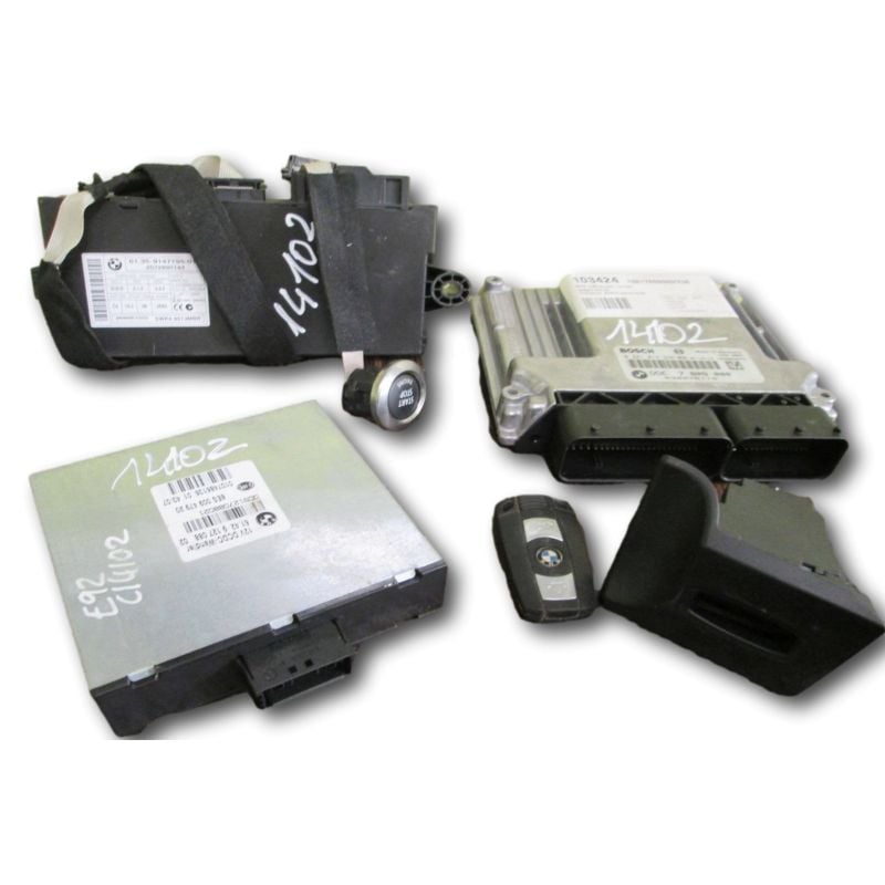 Kit set completo ECU BMW 3 E90 E92 320d 7809000 Bosch 0281014238