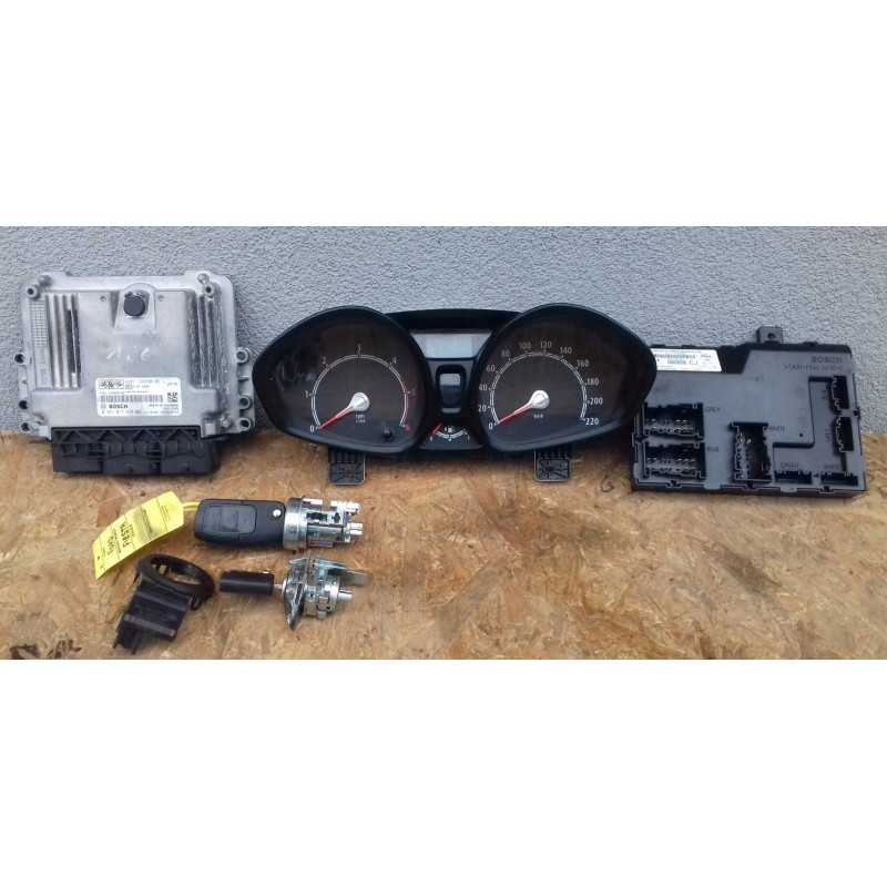Kit set completo ECU FORD FIESTA MK7 1,6 TDCI AV21-12A650-RE Bosch ...